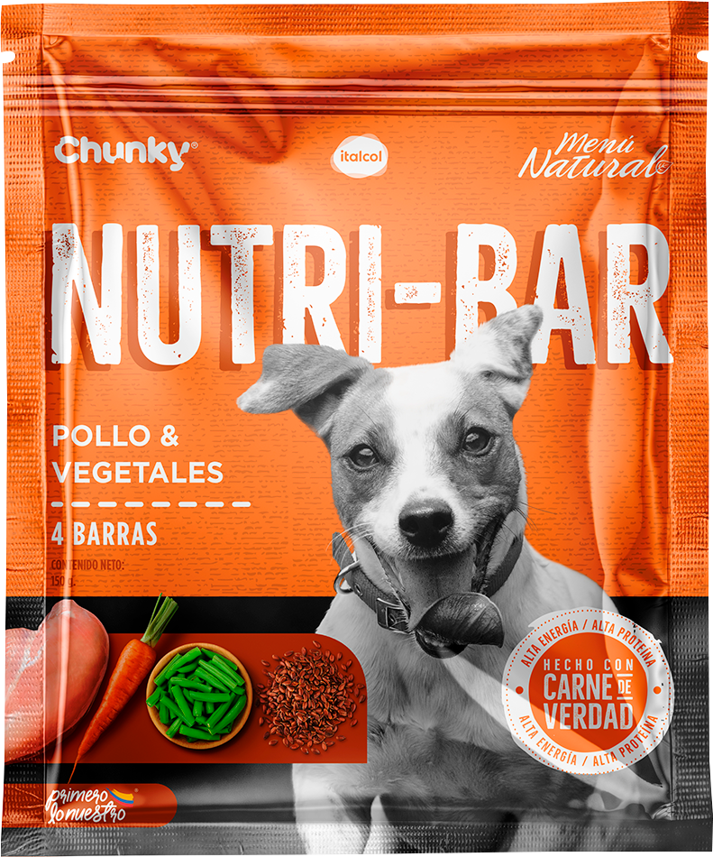 Chunky - Nutri-Bar Pollo Y Vegetales - CHUNKY | Laika Mascotas