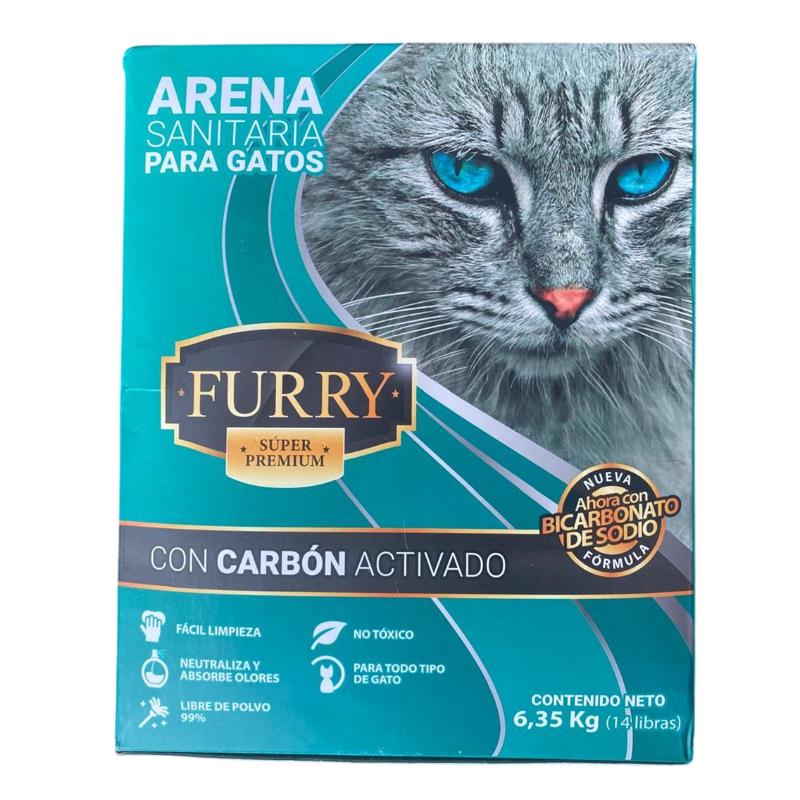 Furry - Arena Super Premium Carbón Activado y Bicarbonato - FURRY ...